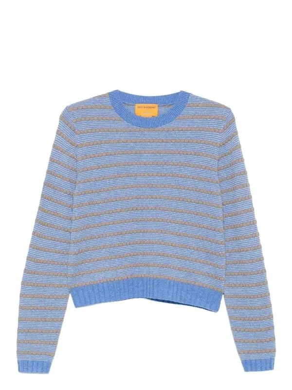 Guest In Residence Cashmere Jumper - Blue