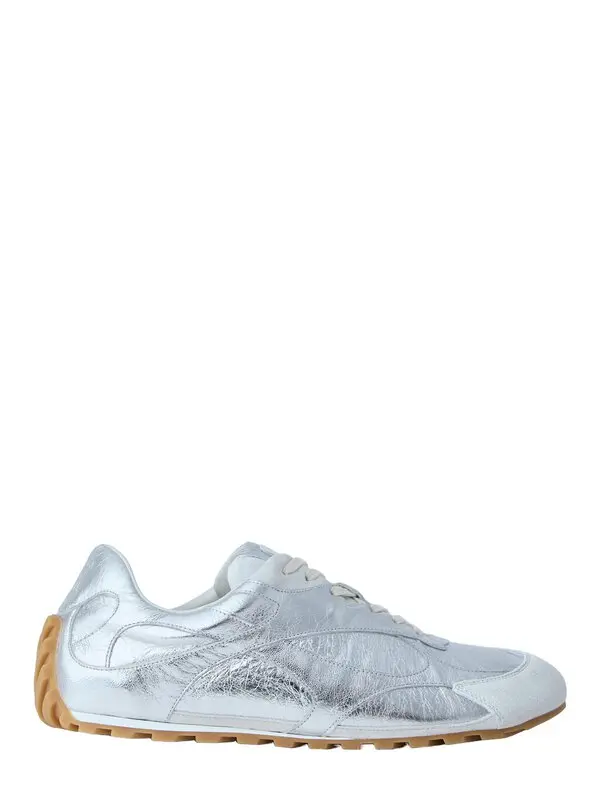 Bottega Veneta Orbit Sneakers - Silver