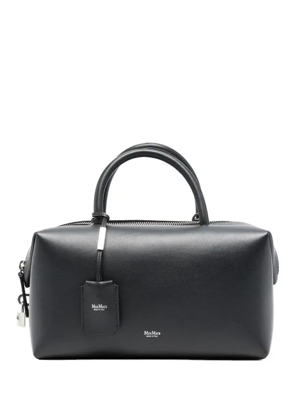 Max Mara Leather Tote - Gray