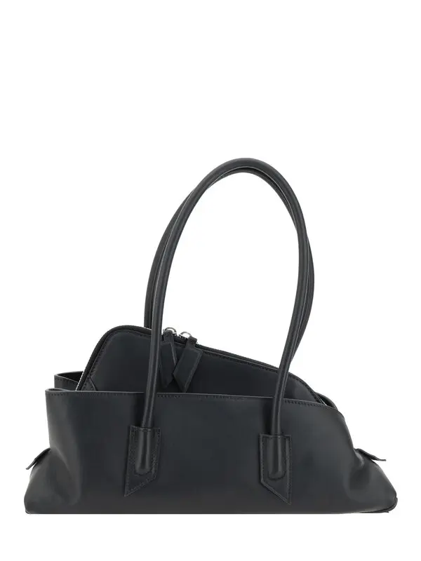 Attico La Passeggiata Small Shoulder Bag - Black