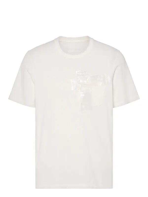MAISON MARGIELA Taped Cotton T-shirt - Multicolor