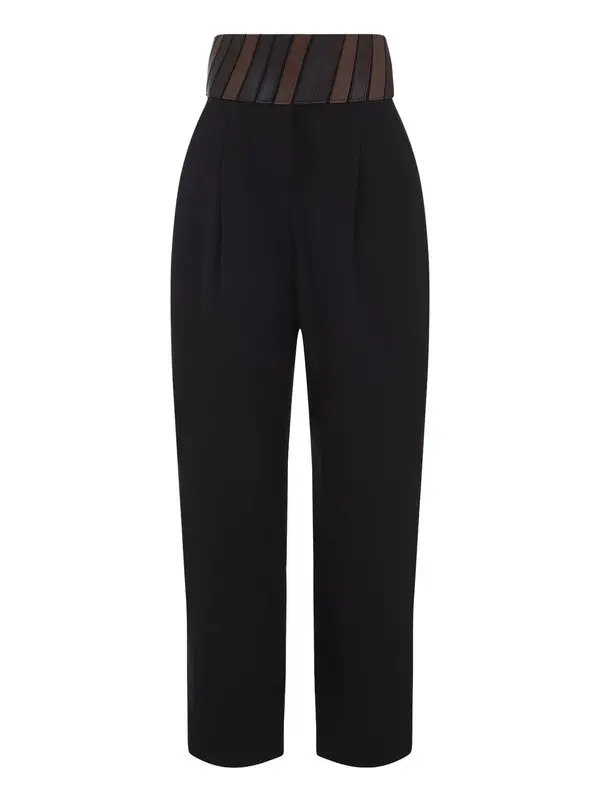 Alaïa Belt Pants - Multicolor