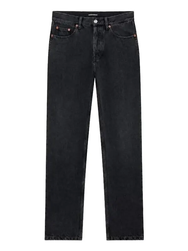 Saint Laurent Denim Skinny Jeans - Black