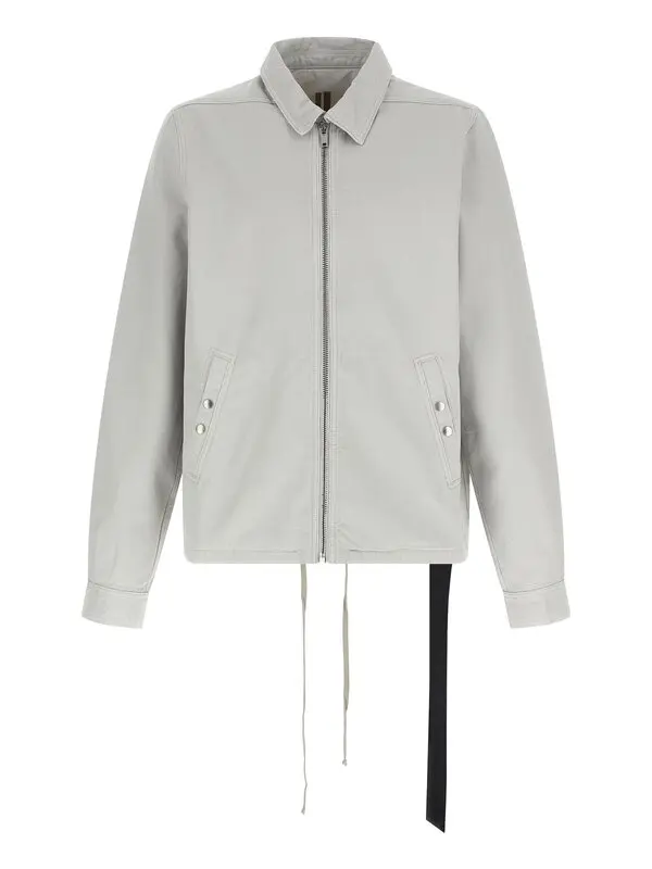 Rick Owens Cotton Jacket - Cream