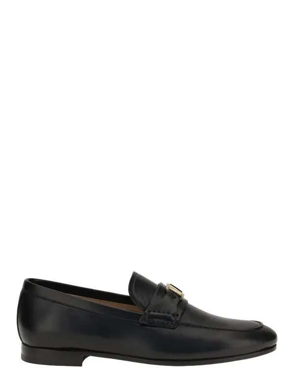 Valentino Garavani Vlogo Signature Nappa Loafers - Black