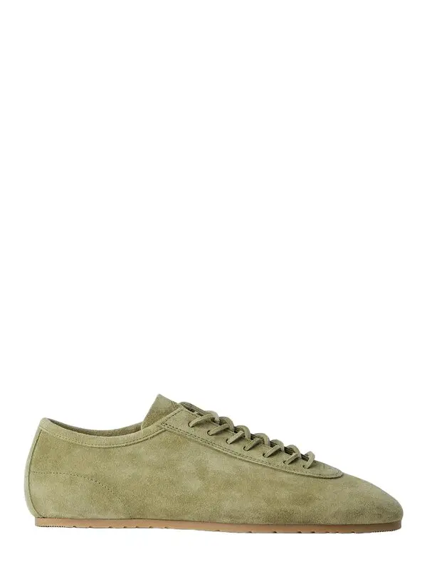 Dries Van Noten Suede Low-top Trainers - Green