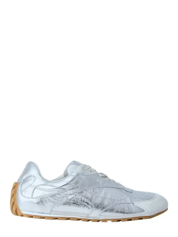 Bottega Veneta Orbit Flash Sneakers - Silver