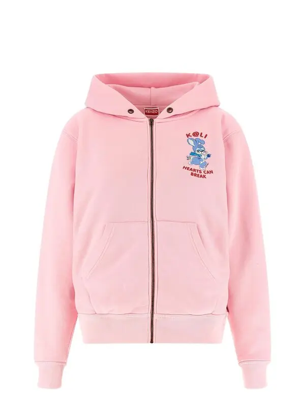 Kenzo Cartoon' Hoodie - Pink