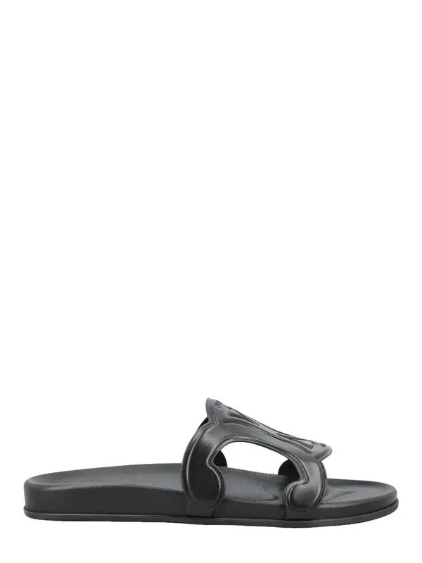 Celine Triomphe Slide Sandals - Multicolor