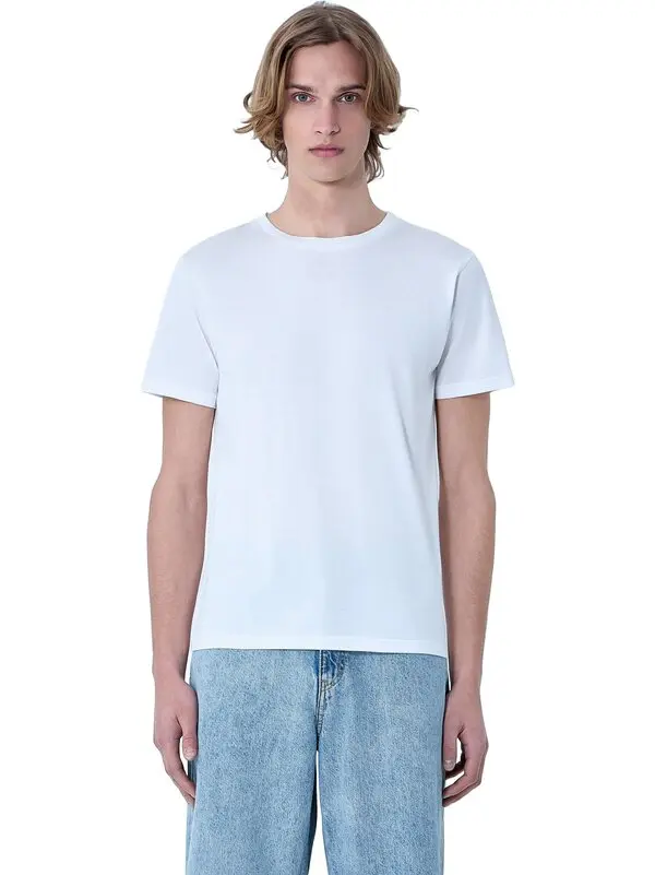 RIER Cotton Jersey T-shirt - White