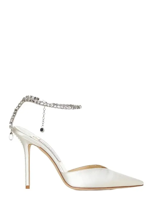 JIMMY CHOO Saeda Satin Pumps - Multicolor