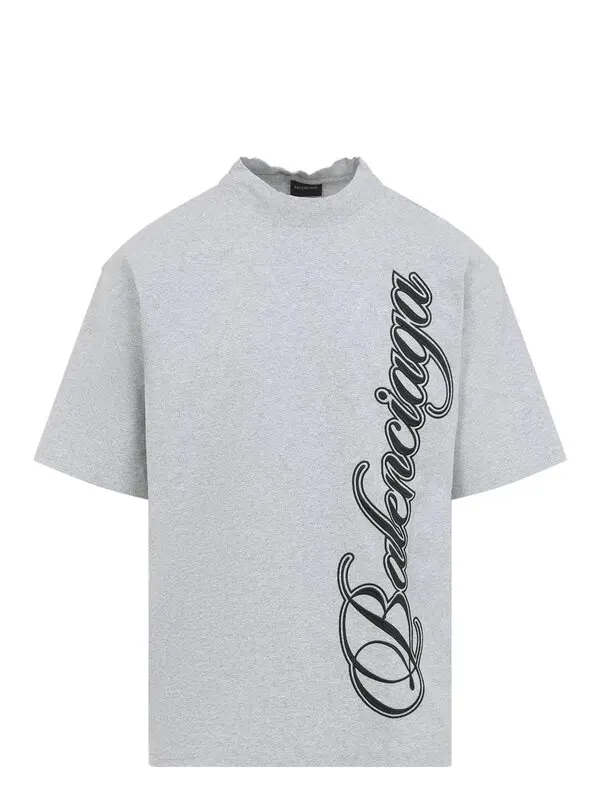 Balenciaga Medium Fit T-shirt - Gray