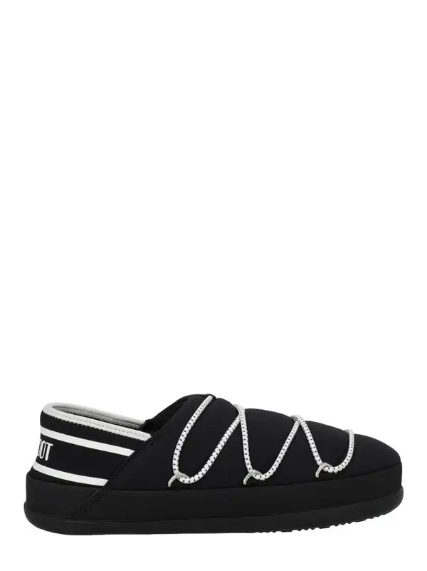 Moon Boot Slipper Icon - Black