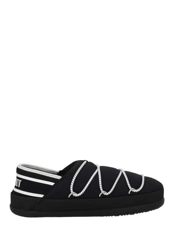 Moon Boot Slipper Icon - Black