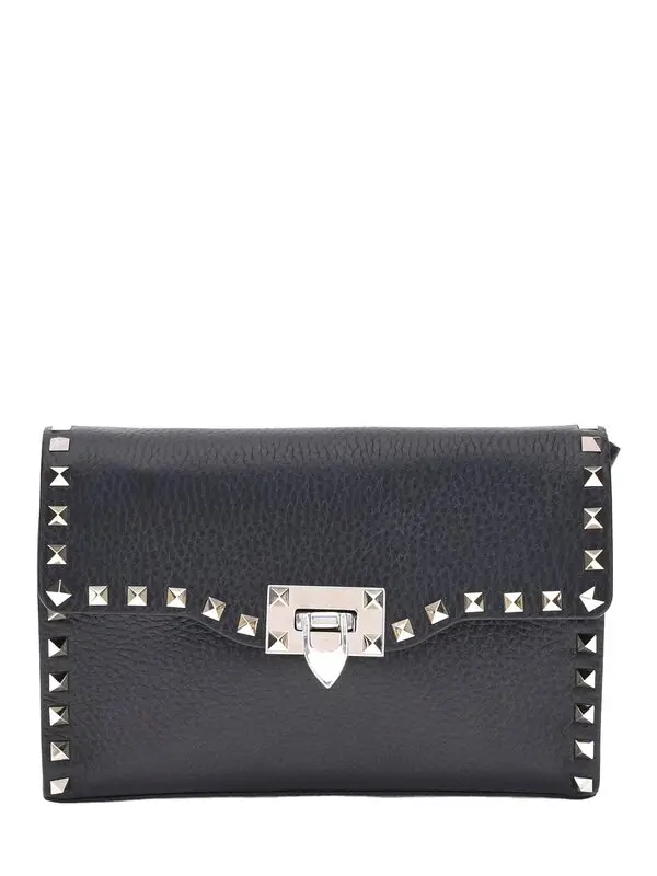 Valentino Garavani Rockstud Mini Shoulder Bag - Black