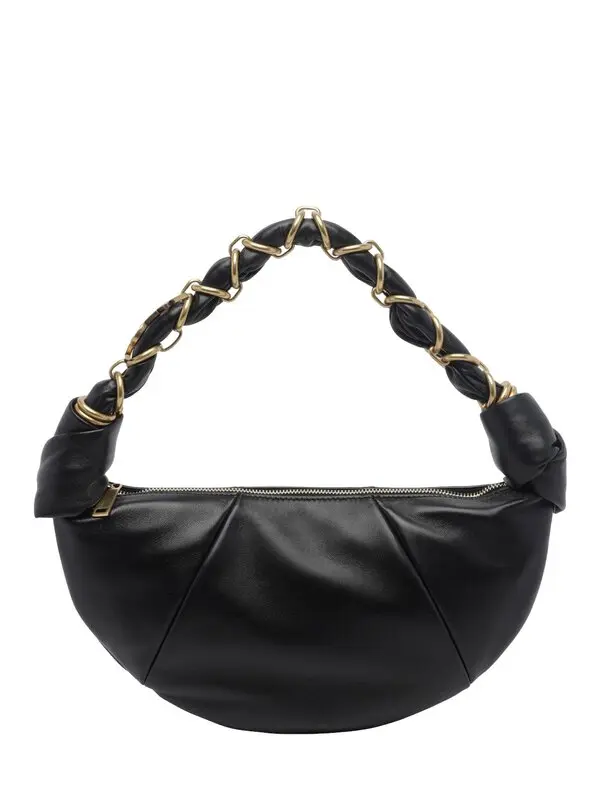 Saint Laurent Mini Amelia Hobo Bag - Black