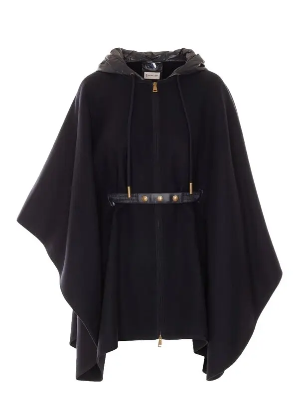 Moncler Cape - Black
