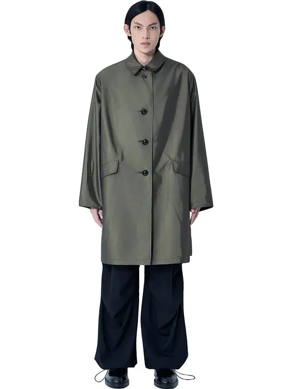 MAISON MARGIELA Oversized Reversible Coat - Multicolor