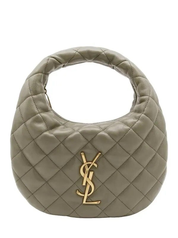 Saint Laurent Icarino Quilted Nappa Hobo Bag - Multicolor