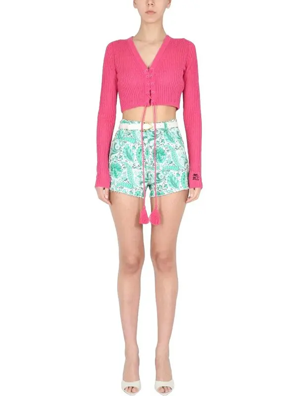 Etro Linen Knitwear - Pink