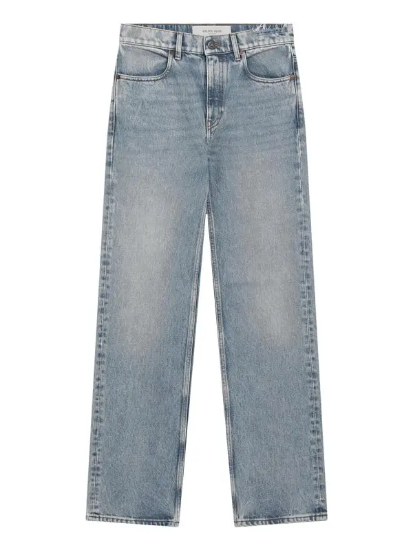 GOLDEN GOOSE Light Washed-effect Denim Jeans - Blue