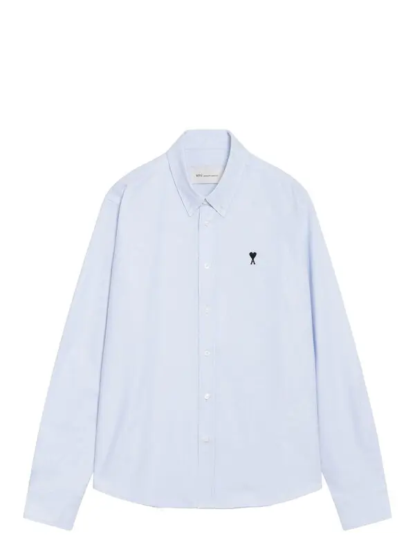 AMI Paris Light De Coeur Shirt - Blue