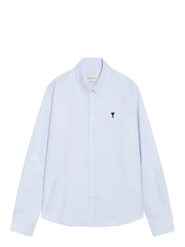 AMI Paris Light De Coeur Shirt - Blue