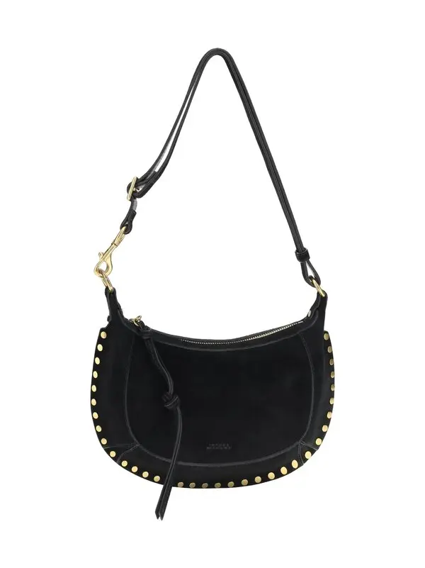 Isabel Marant Étoile Oskan Moon Shoulder Bag - Black