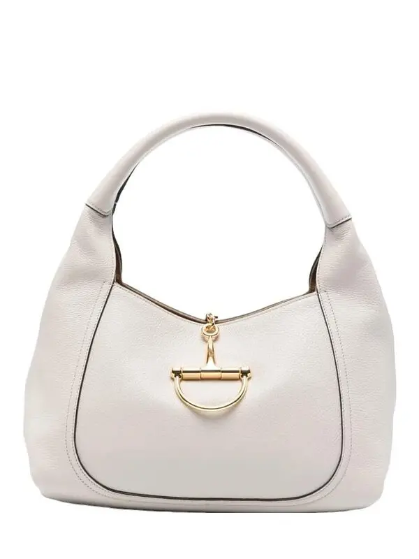 Gucci Calf Leather Tote - Cream