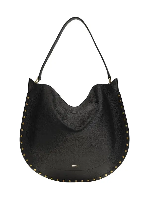 Isabel Marant Étoile Oskan Hobo Shoulder Bag - Black