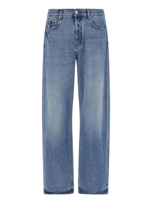 Jacquemus Le De-nime Droit' Jeans - Blue