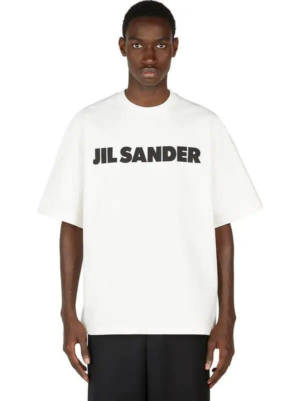 JIL SANDER Logo Print T-shirt - Multicolor