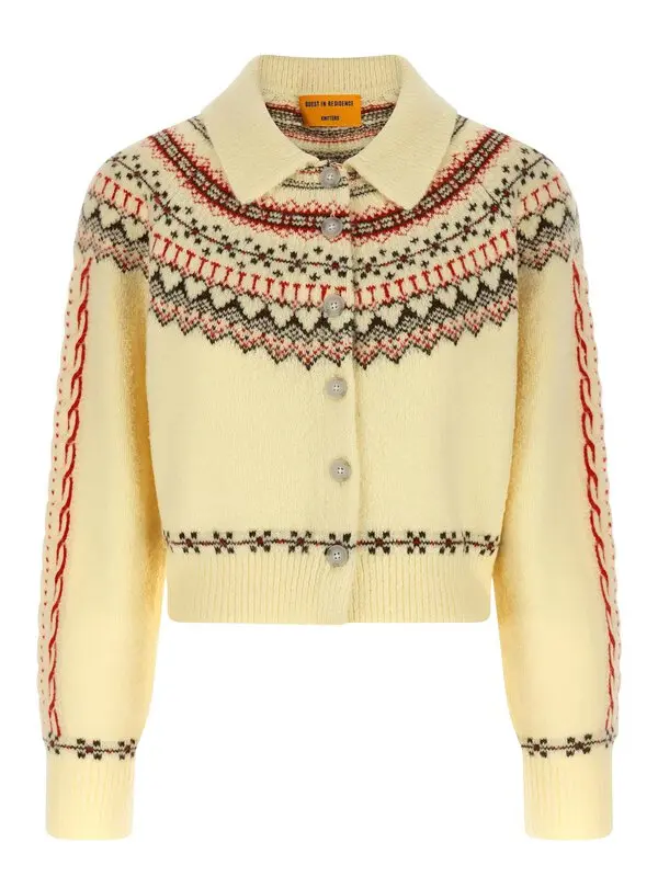 Guest In Residence Cloud Chalet Cashmere Blend Cardigan - Multicolor