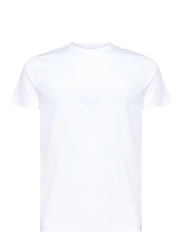 Prada Abbigliamento White Cotton Jersey 3-pack T-shirt - Multicolor