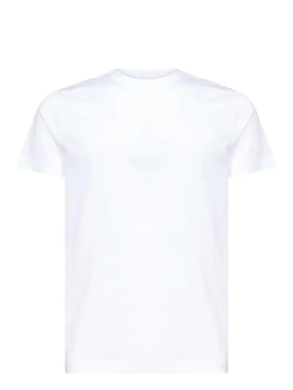 Prada Abbigliamento White Cotton Jersey 3-pack T-shirt - Multicolor