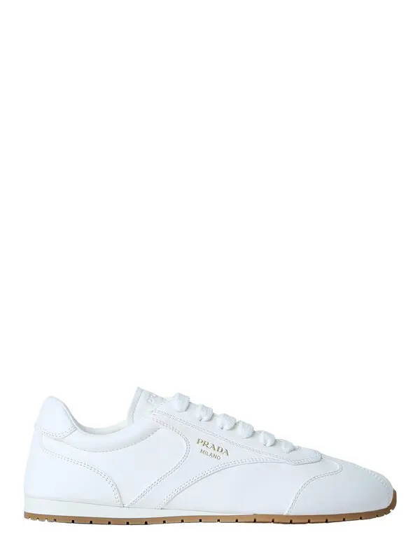 Prada Nappa Leather Sneakers - White