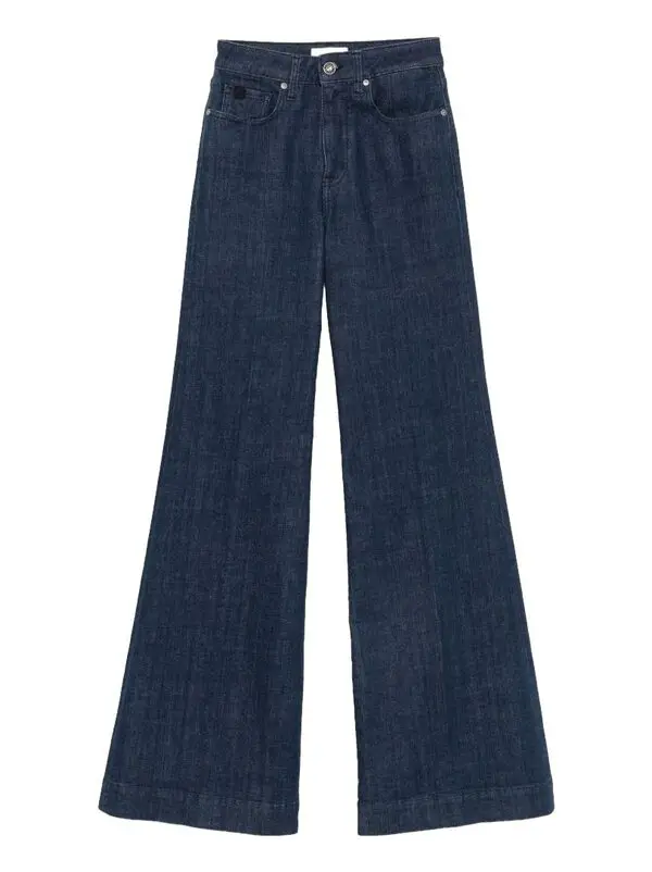 Jacob Cohen Wide-leg Denim Jeans - Multicolor