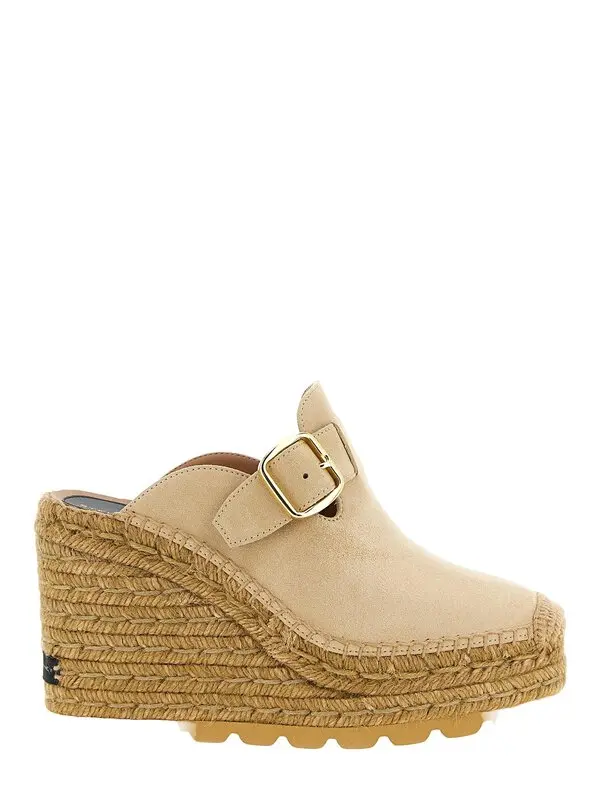 Stella McCartney Gaia Sabots - Cream