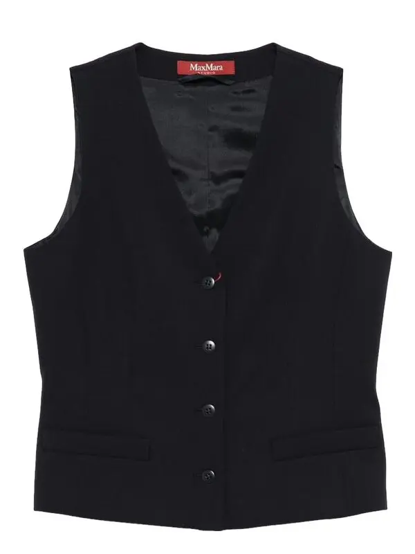Max Mara Jackets Waistcoat & Gilets - Blue