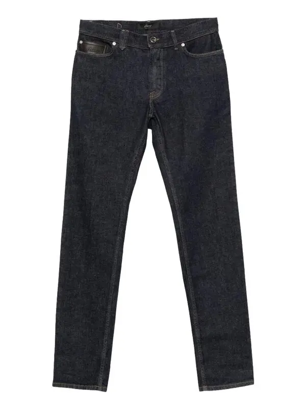 Brioni Cotton And Cashmere Denim Jeans - Multicolor