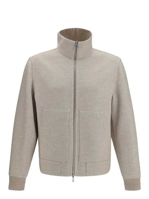 Brunello Cucinelli Double-face Cashmere Jacket - Cream