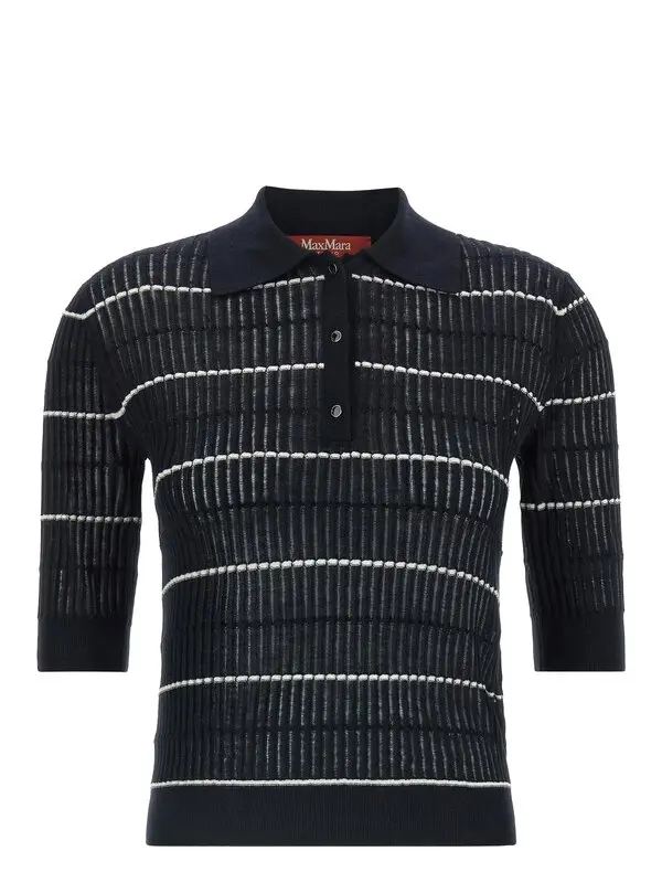 Max Mara Mstgallo Polo Shirt - Blue