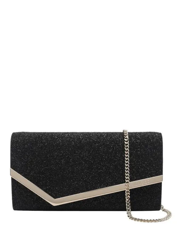 JIMMY CHOO Emmie Pochette - Black