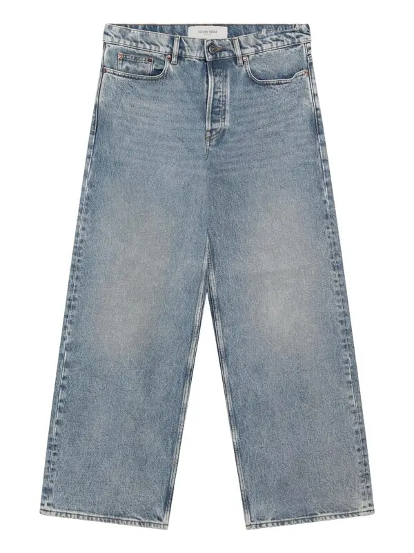 GOLDEN GOOSE Light Washed-effect Jeans - Blue