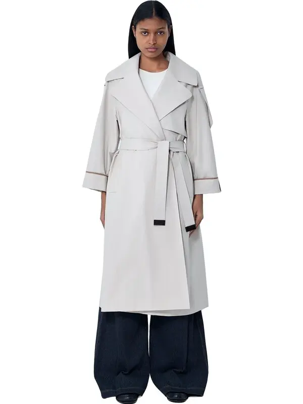 Max Mara Classic Trench Coat - Cream