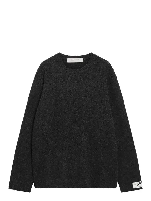 GOLDEN GOOSE Boucle Wool Sweater - Gray