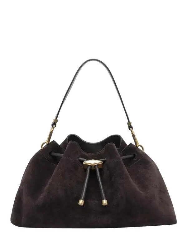 JIMMY CHOO Medium Cinch Bag - Brown