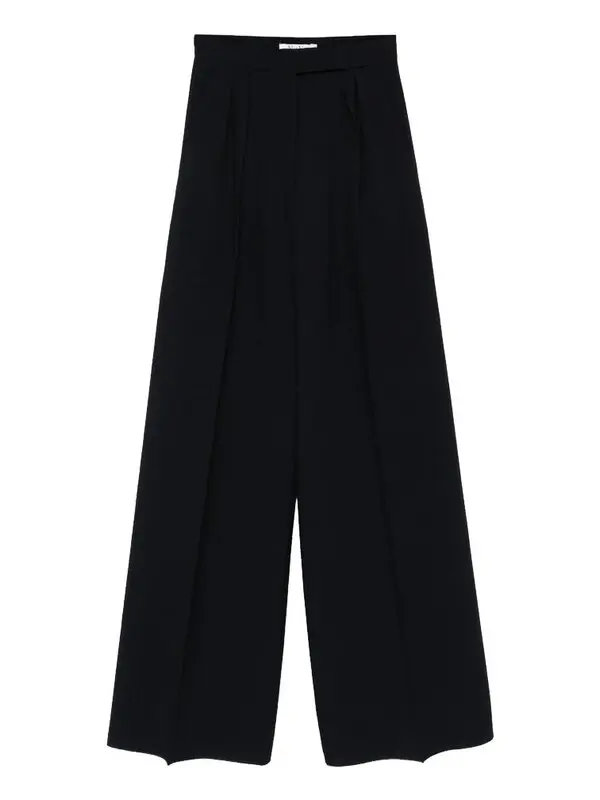 Max Mara Trousers Palazzo Pants - Blue