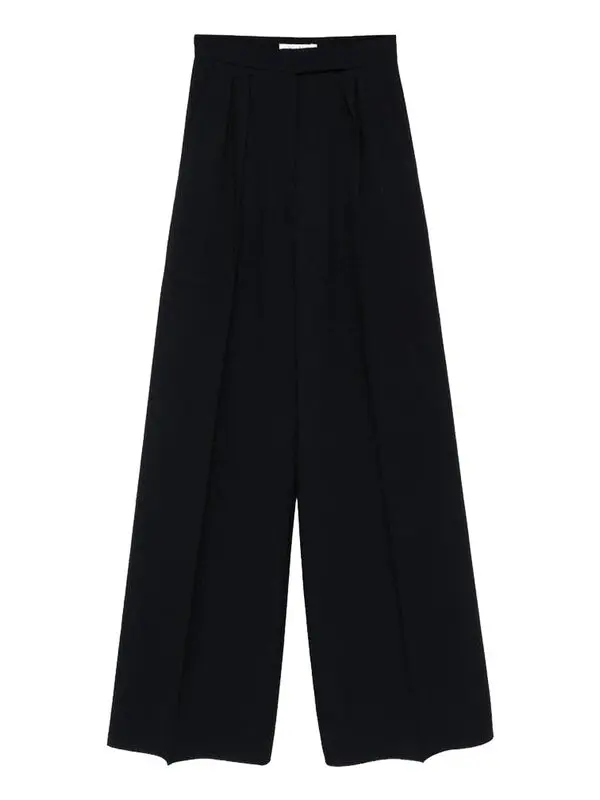 Max Mara Trousers Palazzo Pants - Blue