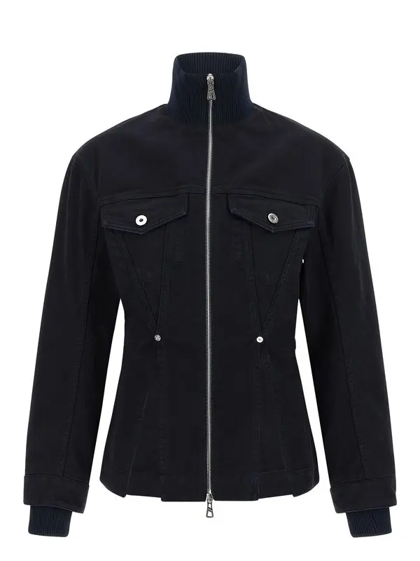 JEAN PAUL GAULTIER The Slit Denim Jacket - Blue